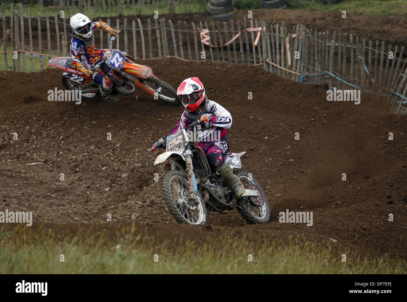 AARON TALLENTIRE CALLUM WARDMAN 125ccm 125ccm 2-Takt Meisterschaft ...