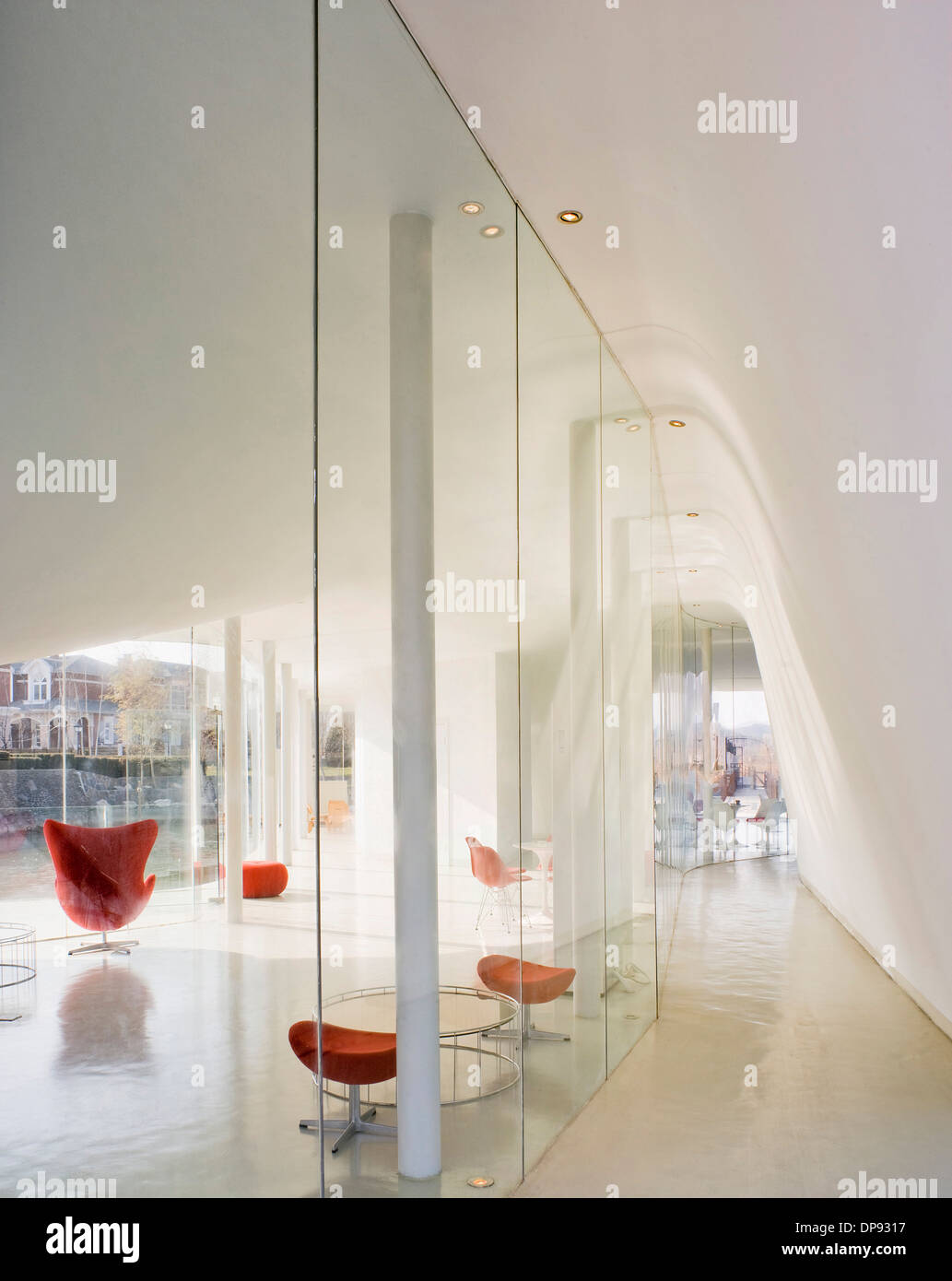 Hong Luo ein Club Pavillon des Architekten Ma Yan Song als Bestandteil ...