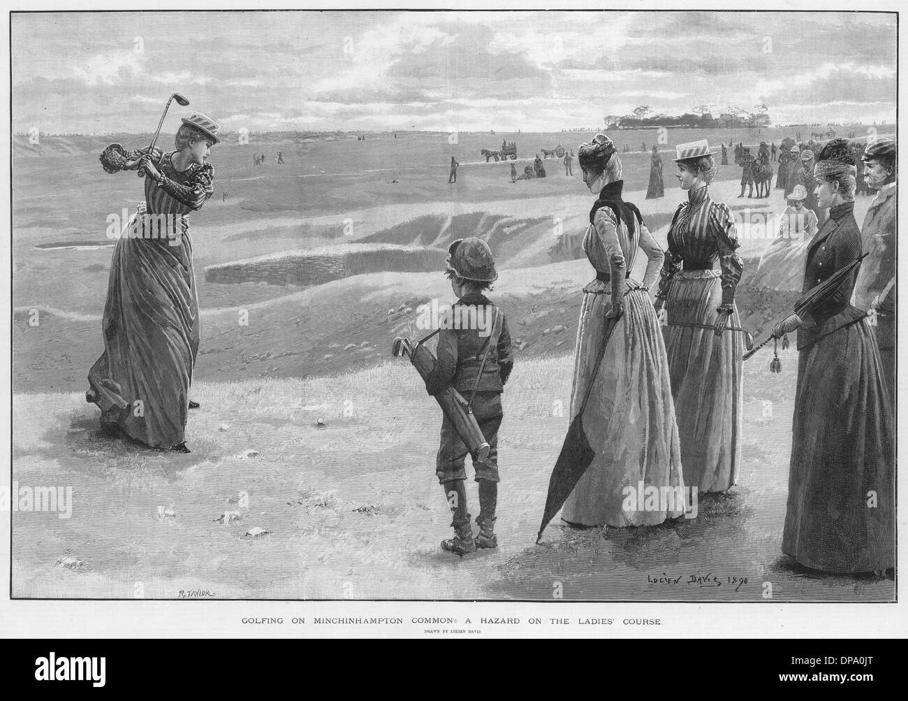 Golfsport geschichte historisches archiv archiv -Fotos und -Bildmaterial in hoher Auflösung – Alamy