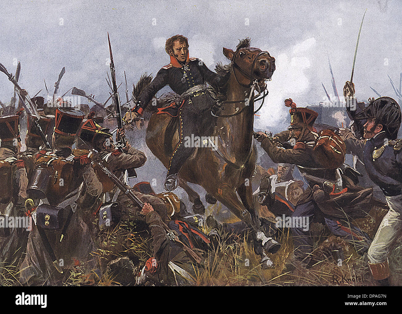 Battle Leipzig 1813 Stockfotos & Battle Leipzig 1813 Bilder - Alamy