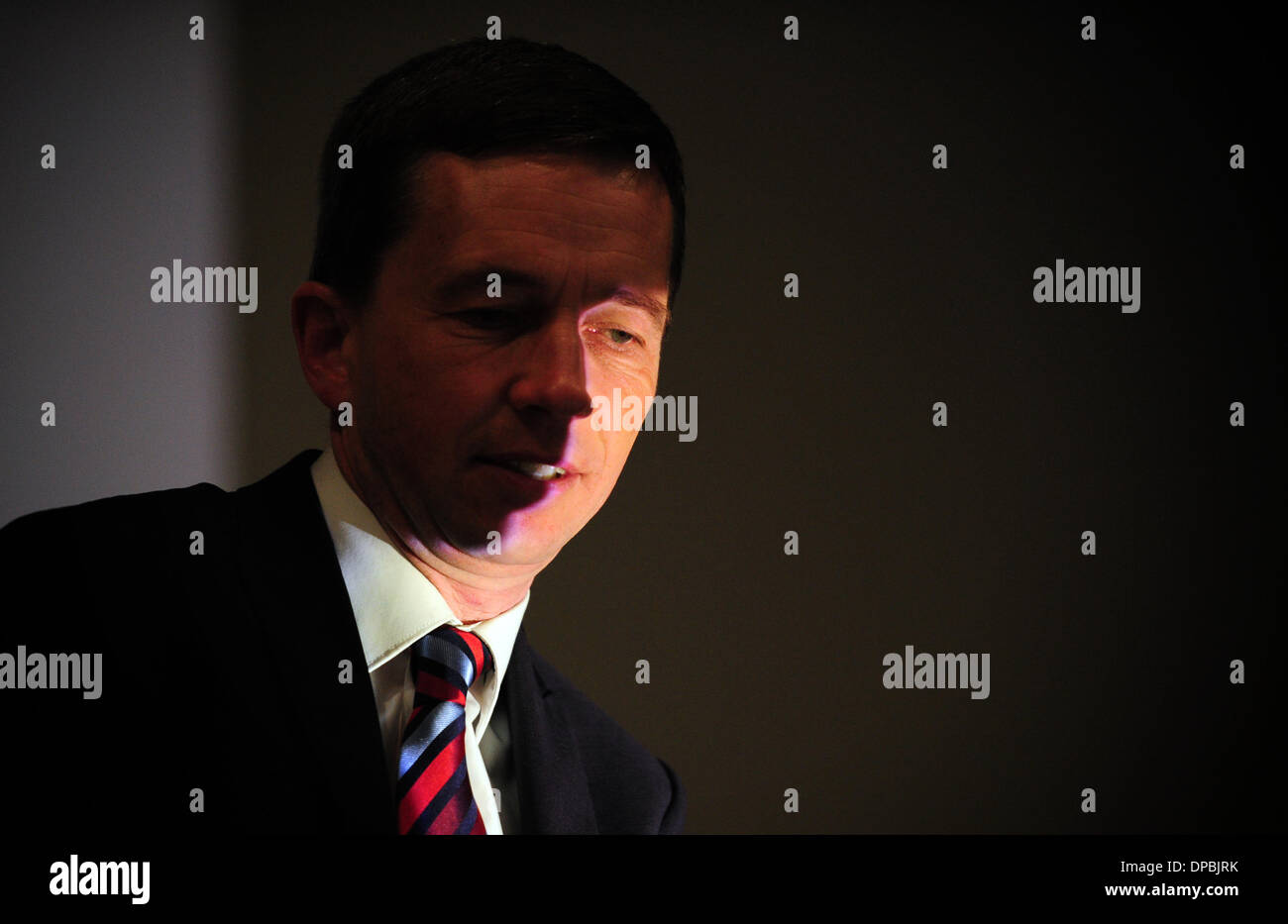 Giessen, Deutschland. 11. Januar 2014. Bundesvorsitzender der ...