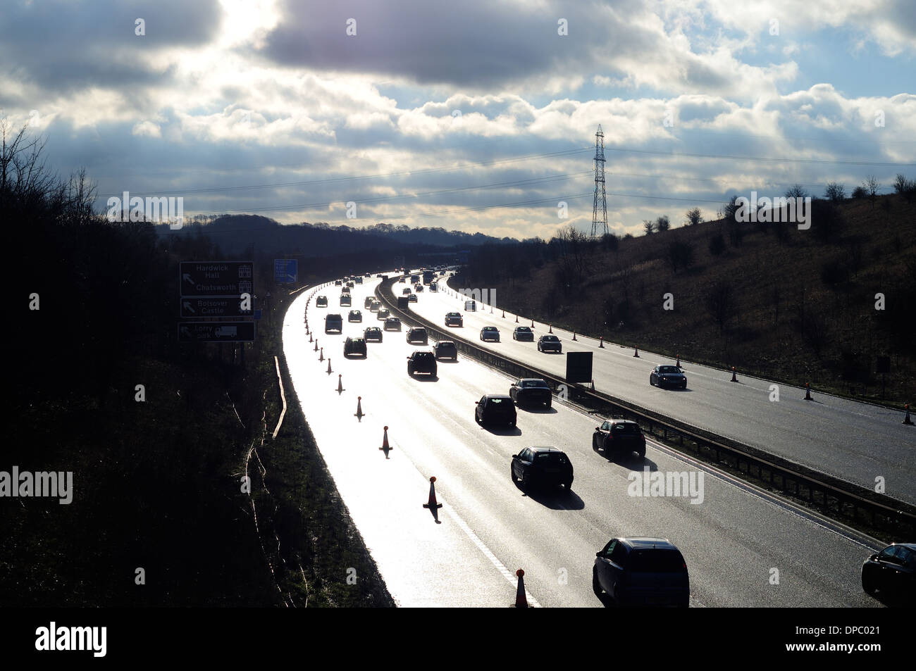 Drei autobahnspuren -Fotos und -Bildmaterial in hoher Auflösung – Alamy