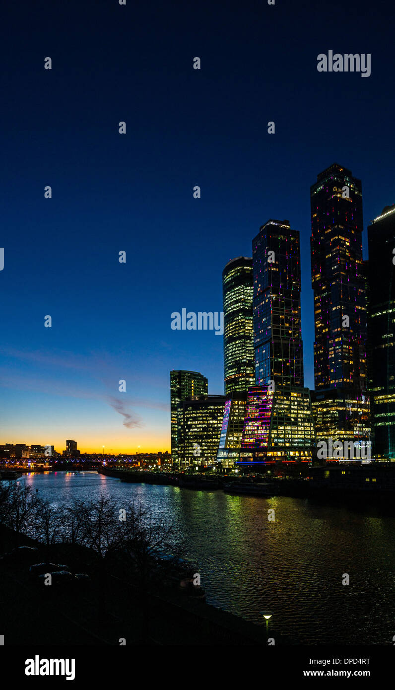Moskau Bei Nacht Stockfotos und -bilder Kaufen - Alamy