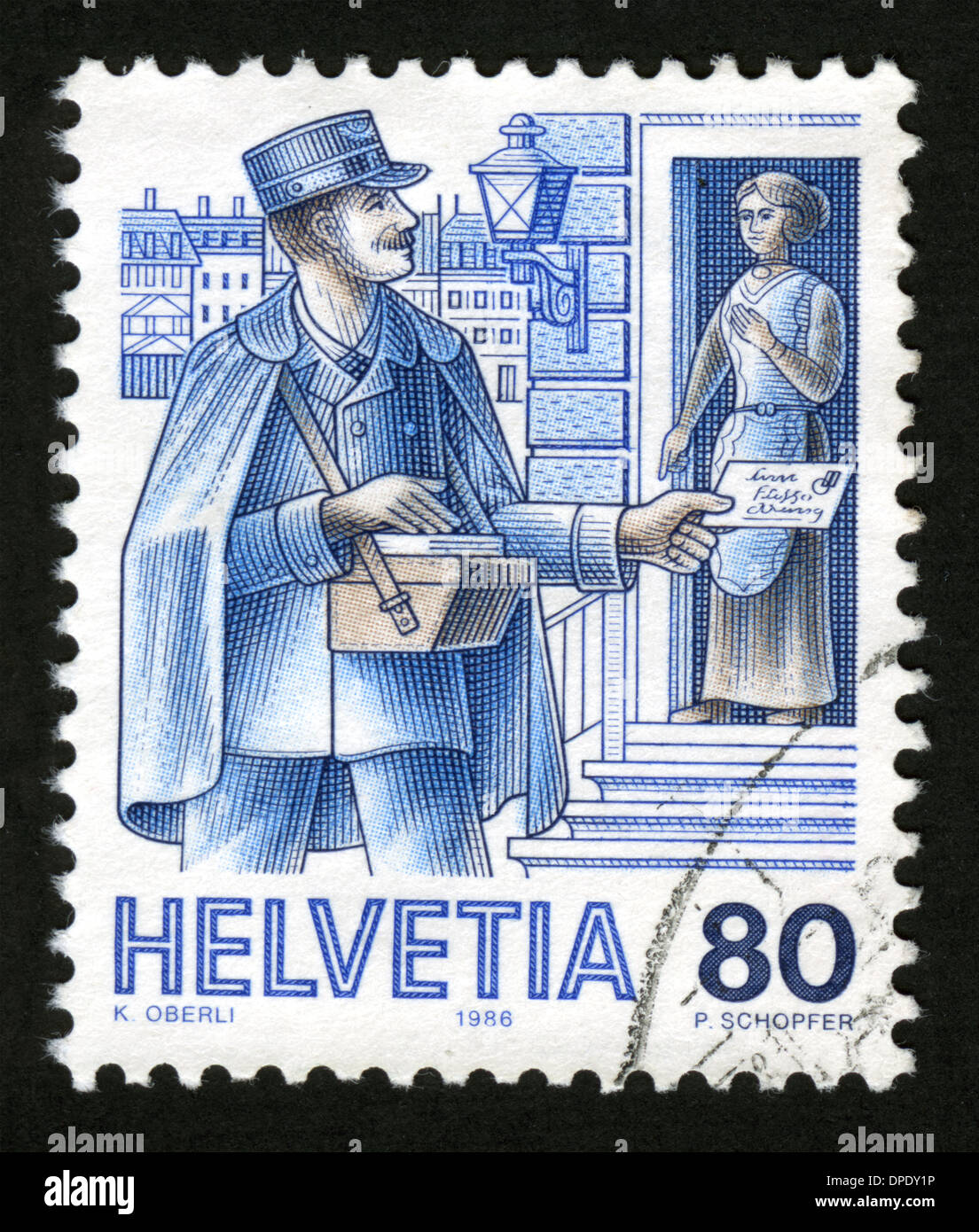 Postage stamp stamps switzerland Stockfotos und -bilder Kaufen - Seite ...