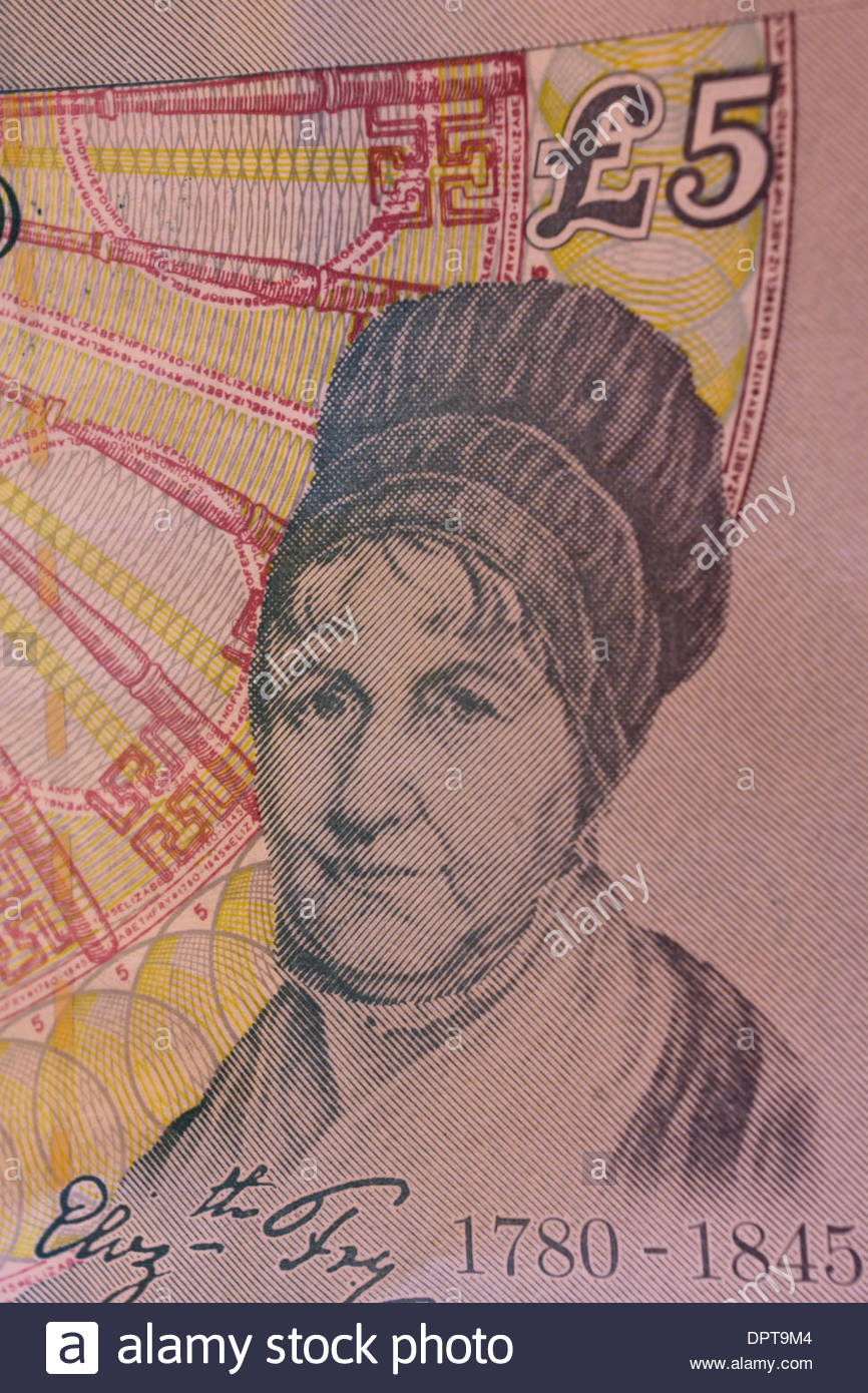 Five pound note elizabeth fry -Fotos und -Bildmaterial in hoher ...