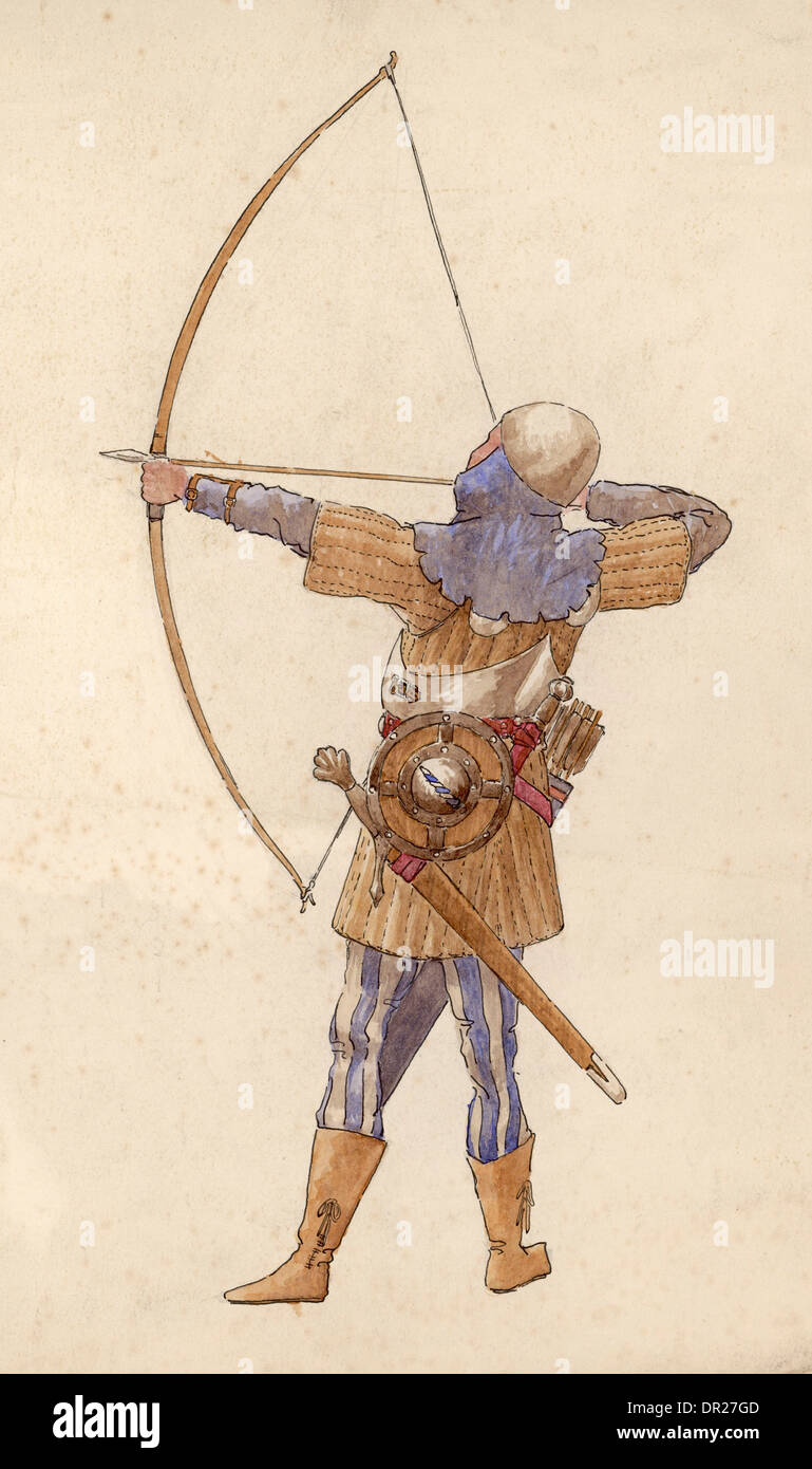 Medieval Archer Stockfotos und -bilder Kaufen - Alamy
