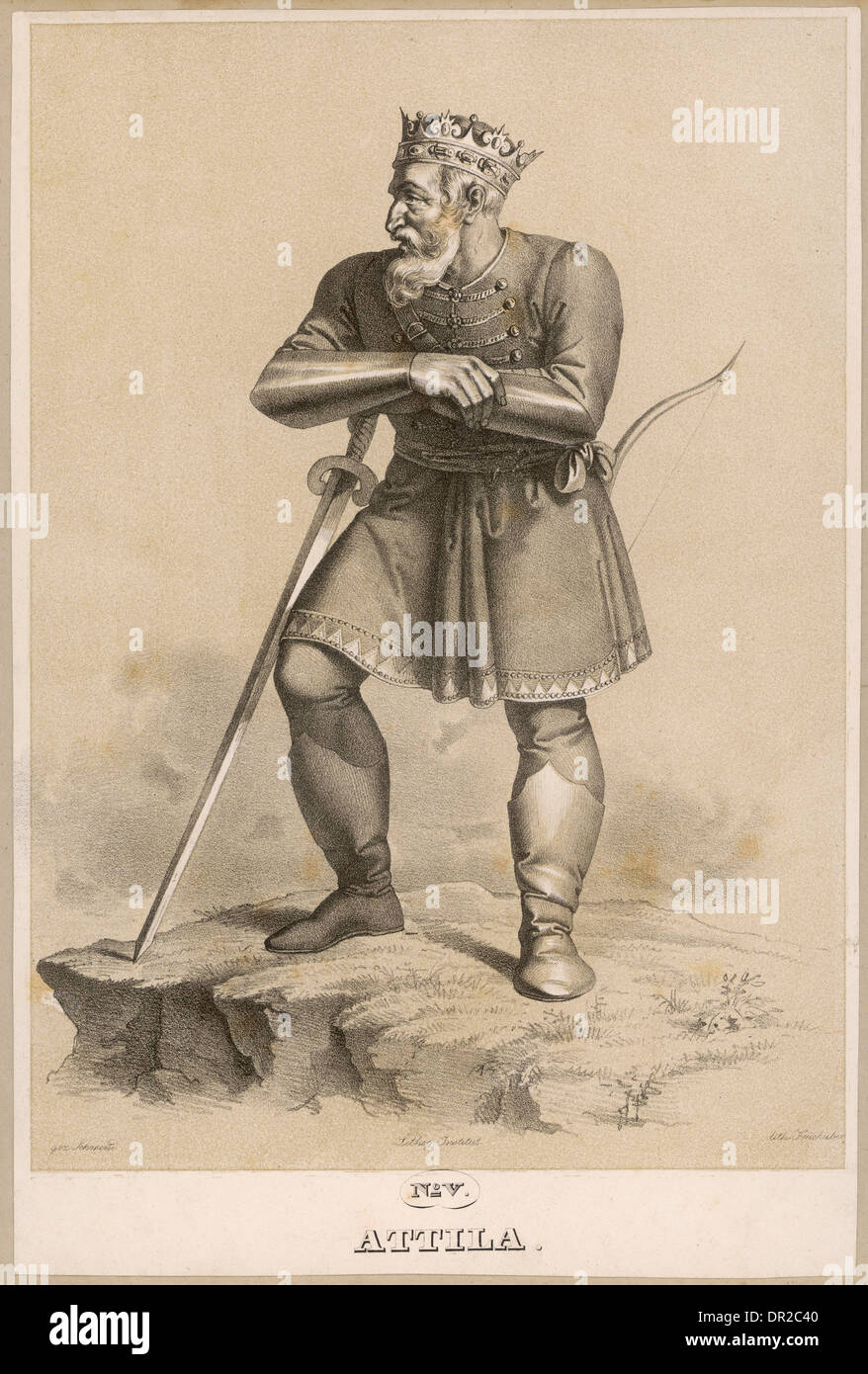 Attila der hun -Fotos und -Bildmaterial in hoher Auflösung – Alamy