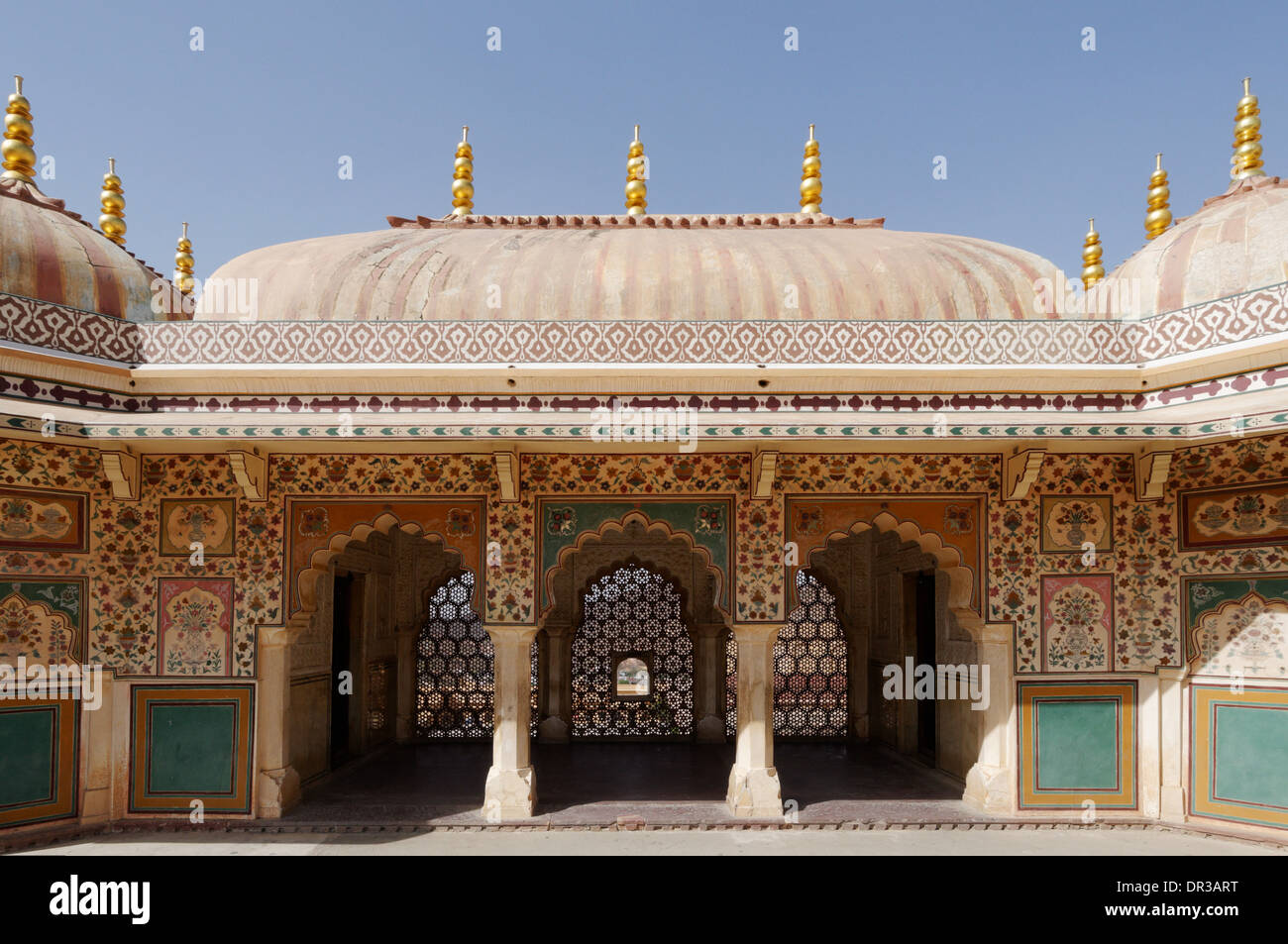 Sheesh Mahal Amber Fort Stockfotos und -bilder Kaufen - Alamy