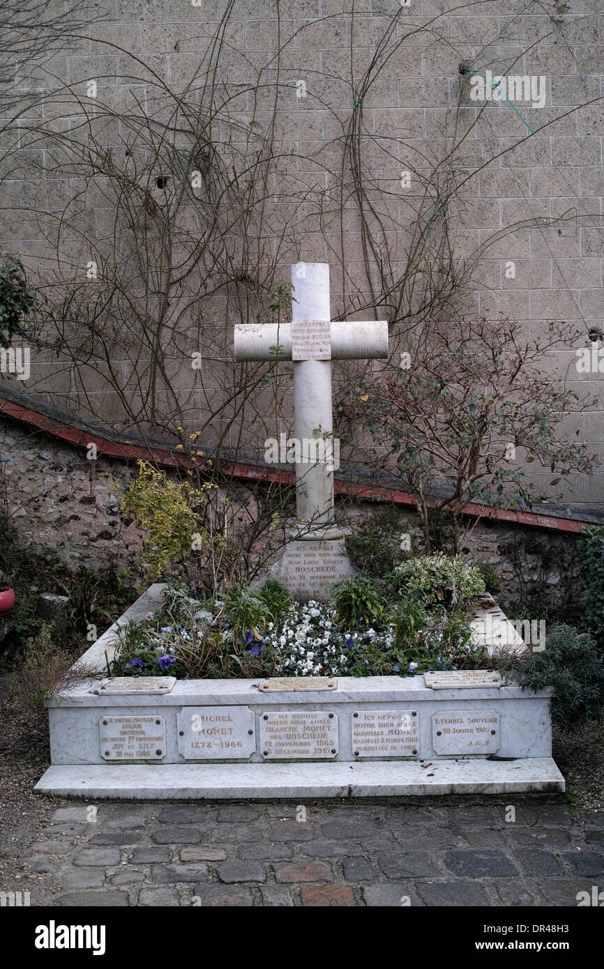 Monet Familiengrab Stockfotos und -bilder Kaufen - Alamy
