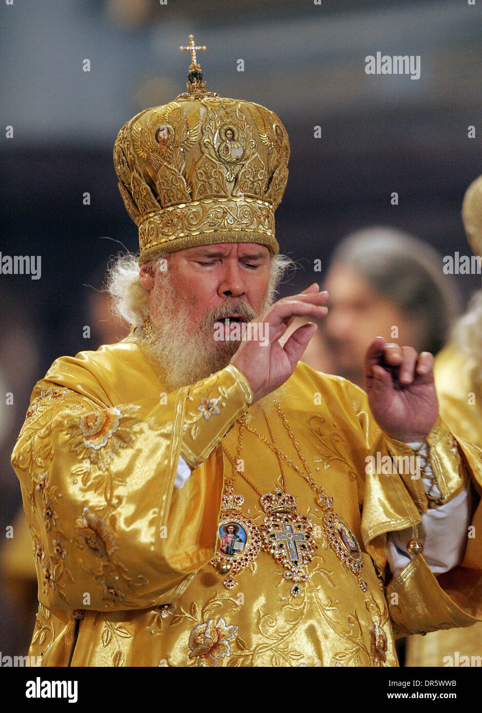 9. Dezember 2008 - starb St. Petersburg, Russland - Patriarch Alexy II ...