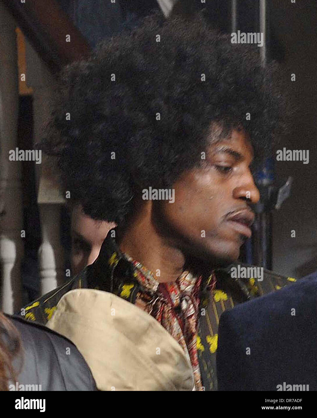 Andre Benjamin mit dem Titel aka Andre 3000 Filmen Szenen für die ...