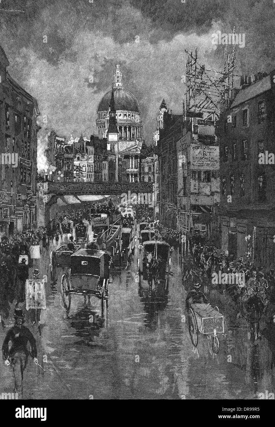 England london fleet street ludgate -Fotos und -Bildmaterial in hoher ...