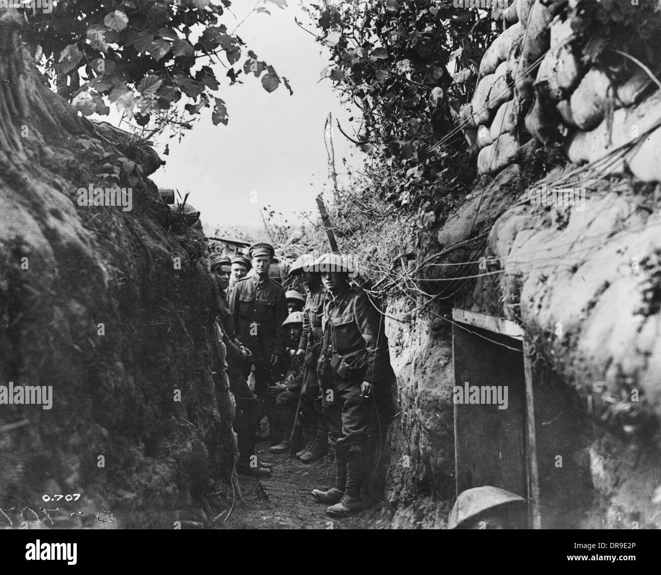 Erster weltkrieg graben Stockfotos und -bilder Kaufen - Alamy