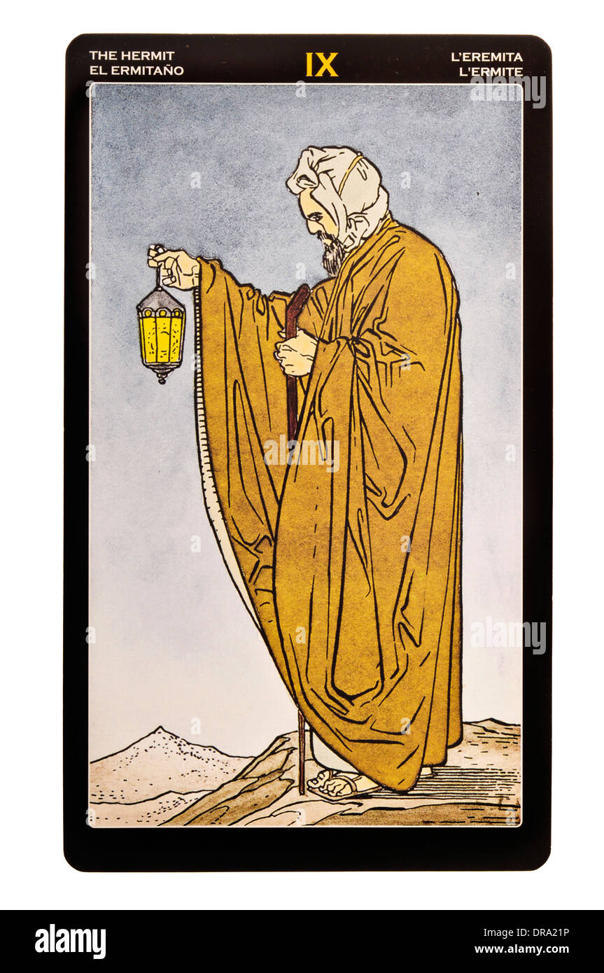 Der eremit tarot -Fotos und -Bildmaterial in hoher Auflösung – Alamy