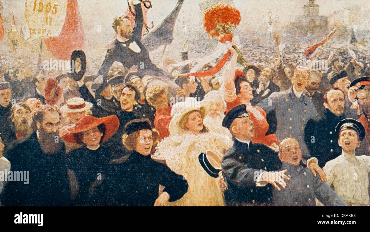 Russian revolution of 1905 -Fotos und -Bildmaterial in hoher Auflösung ...