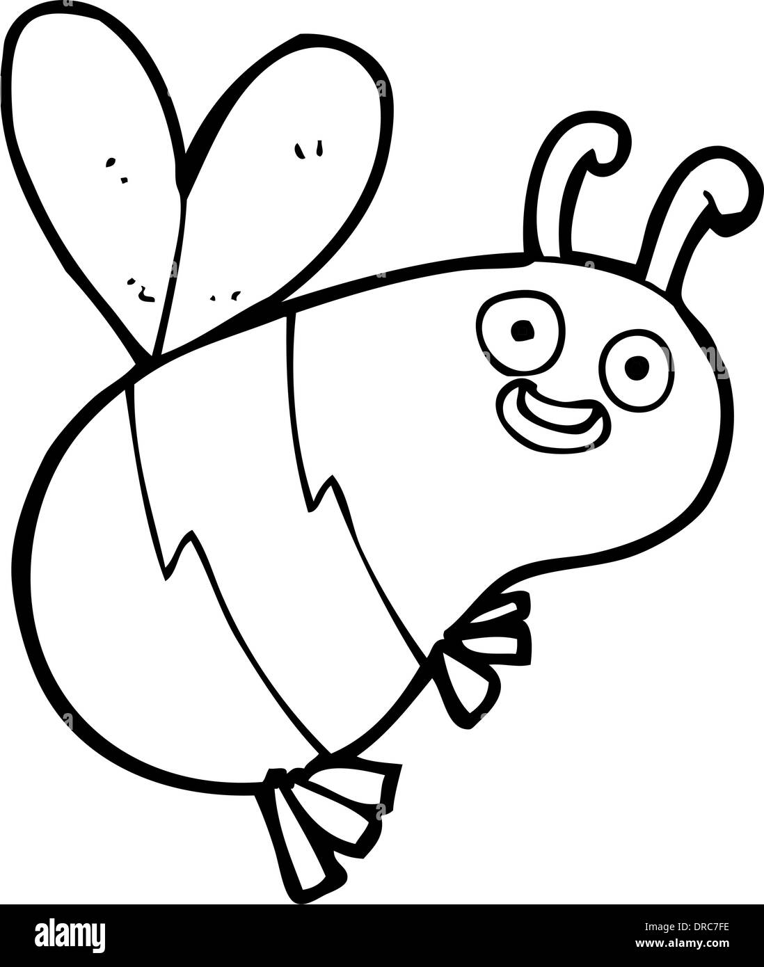 Biene clipart Schwarzweiß-Stockfotos und -bilder - Alamy