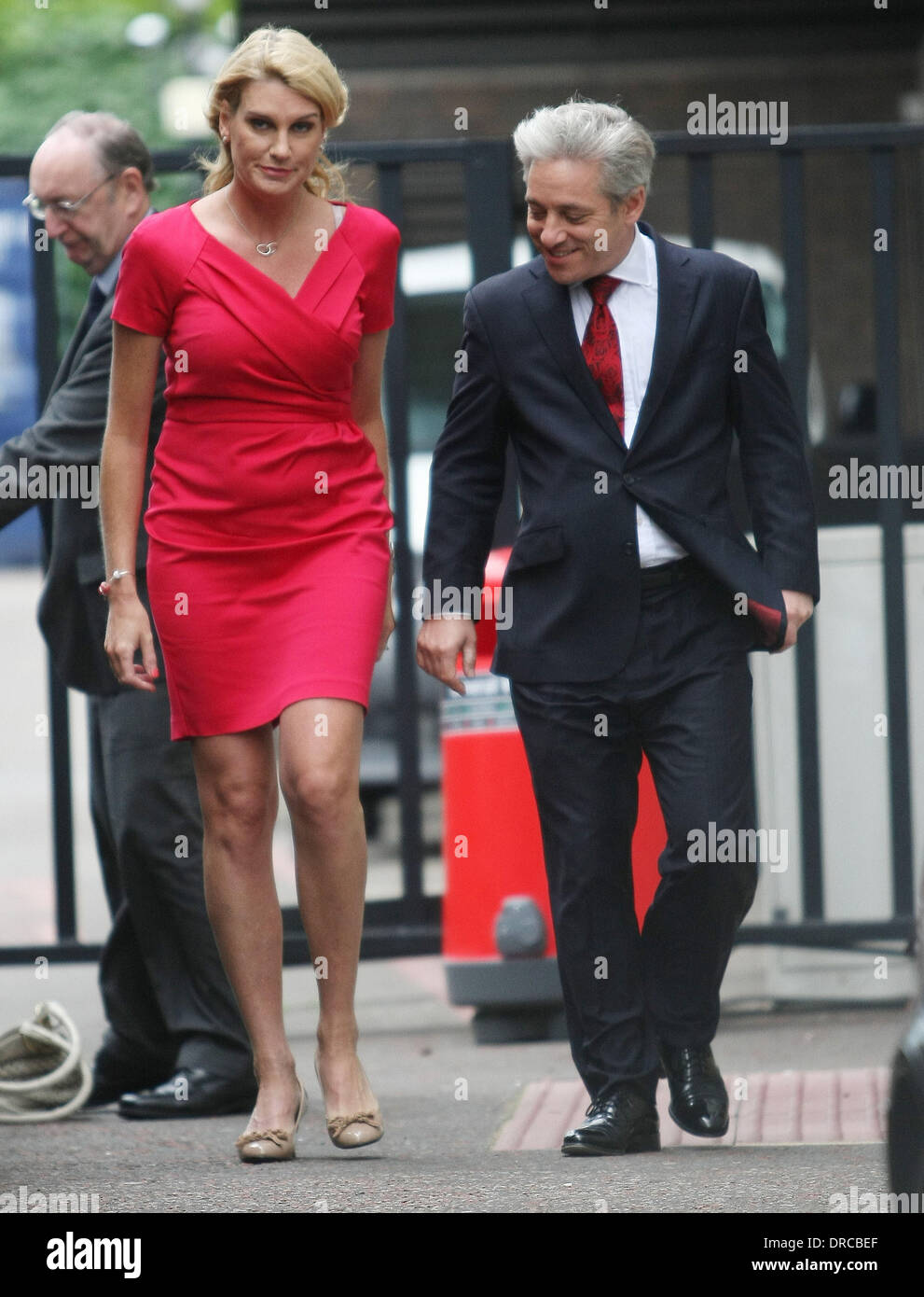 Sally Bercow und John Bercow in den ITV Studios London, England - 16.07 ...