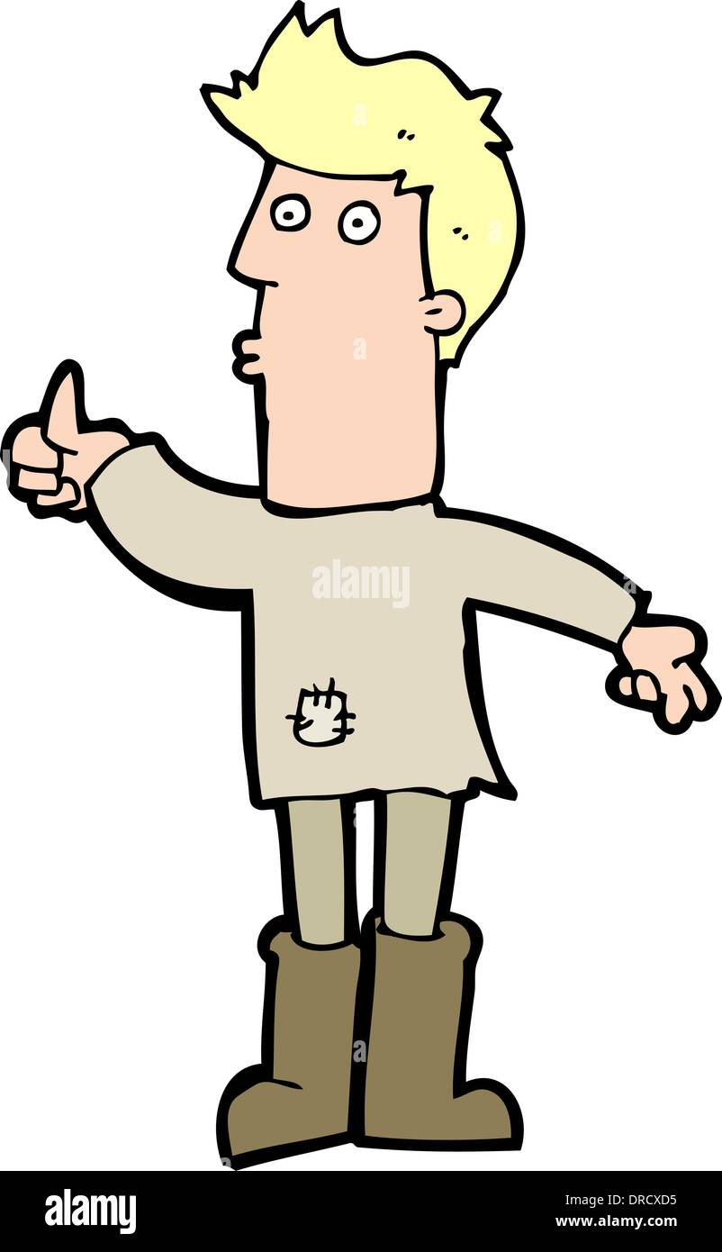 Cartoon Poor Man Stockfotos und -bilder Kaufen - Alamy