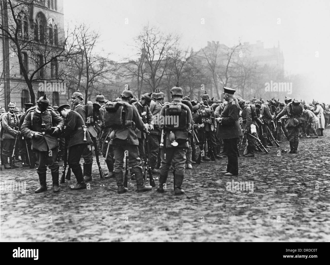 Deutsch deutschland soldaten weltkrieg ein weltkrieg wwi Schwarzweiß-Stockfotos und -bilder - Alamy