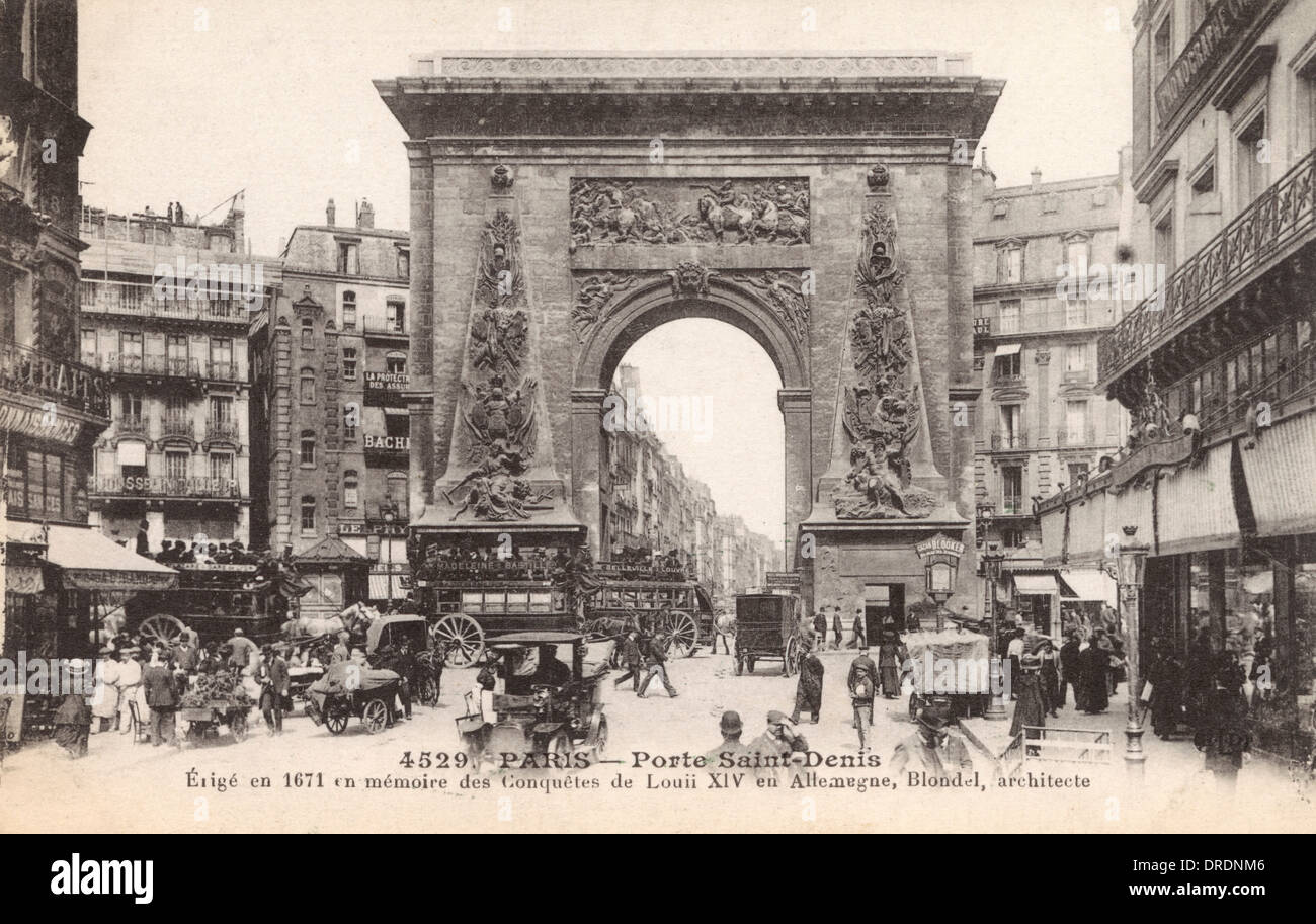 Porte Saint Denis Stockfotos und -bilder Kaufen - Alamy