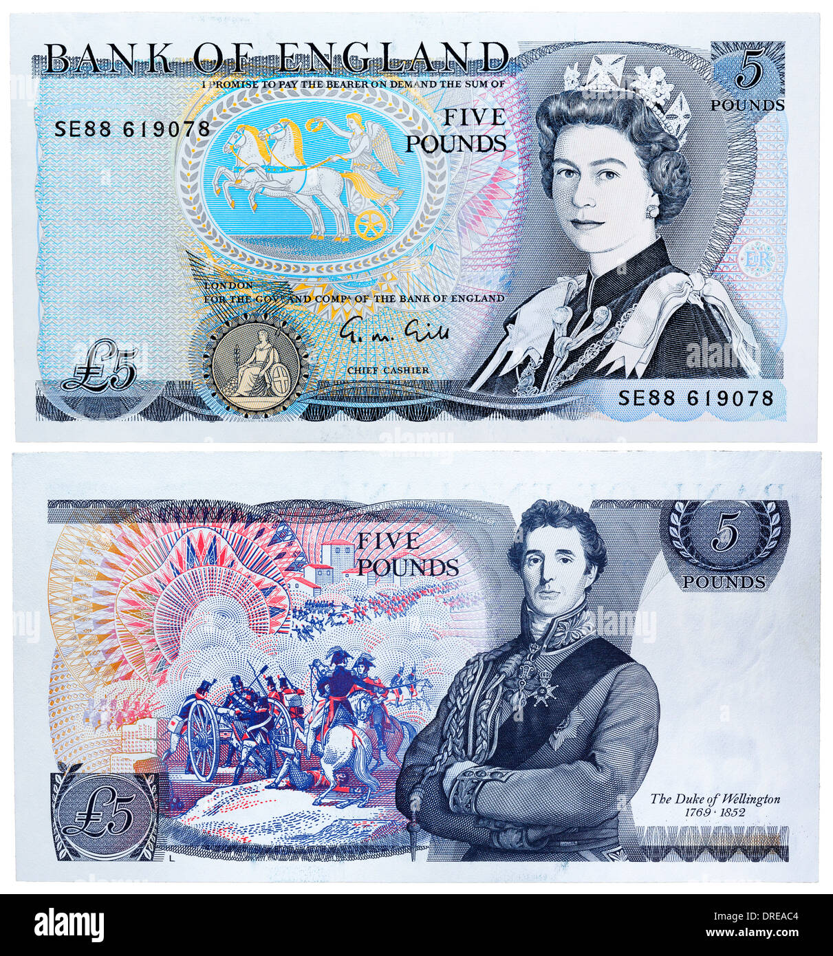 Pounds banknote queen elizabeth ii -Fotos und -Bildmaterial in hoher ...