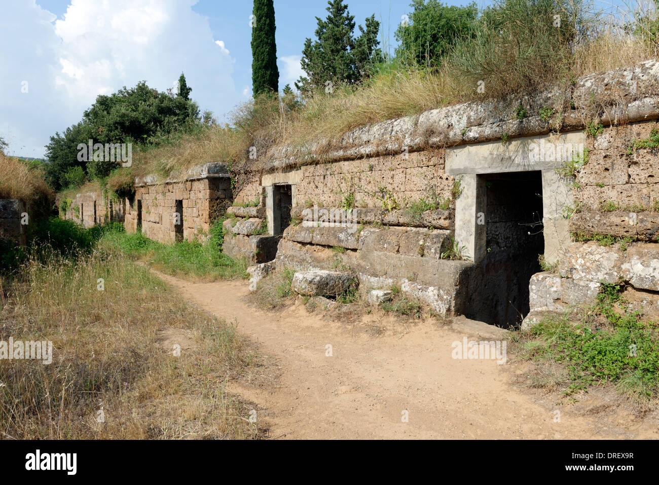 Grab der nekropole cerveteri caere italien etruscan -Fotos und ...