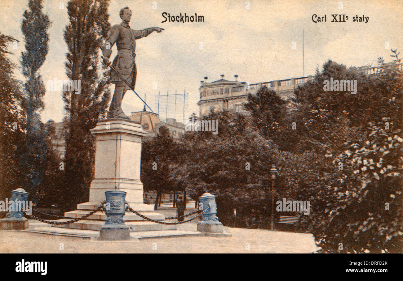 Statue of king karl xii -Fotos und -Bildmaterial in hoher Auflösung – Alamy