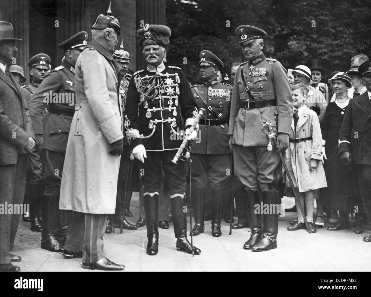 Generalfeldmarschall August von Mackensen, deutscher Offizier Stockfoto ...