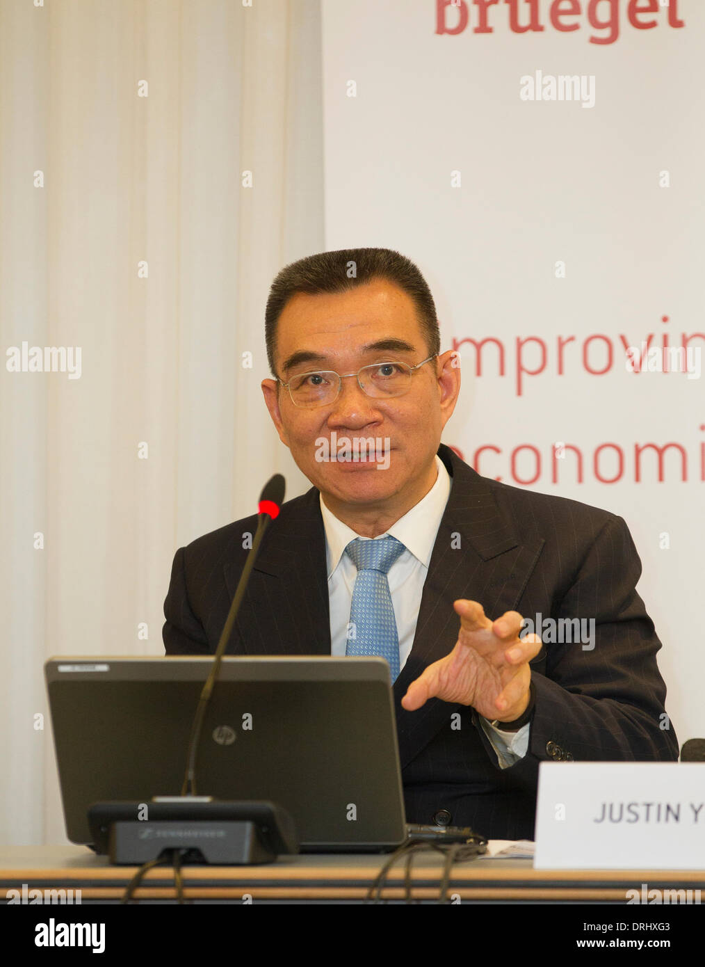 Justin Yifu Lin, ehemaliger Chefökonom der Weltbank Stockfotografie - Alamy