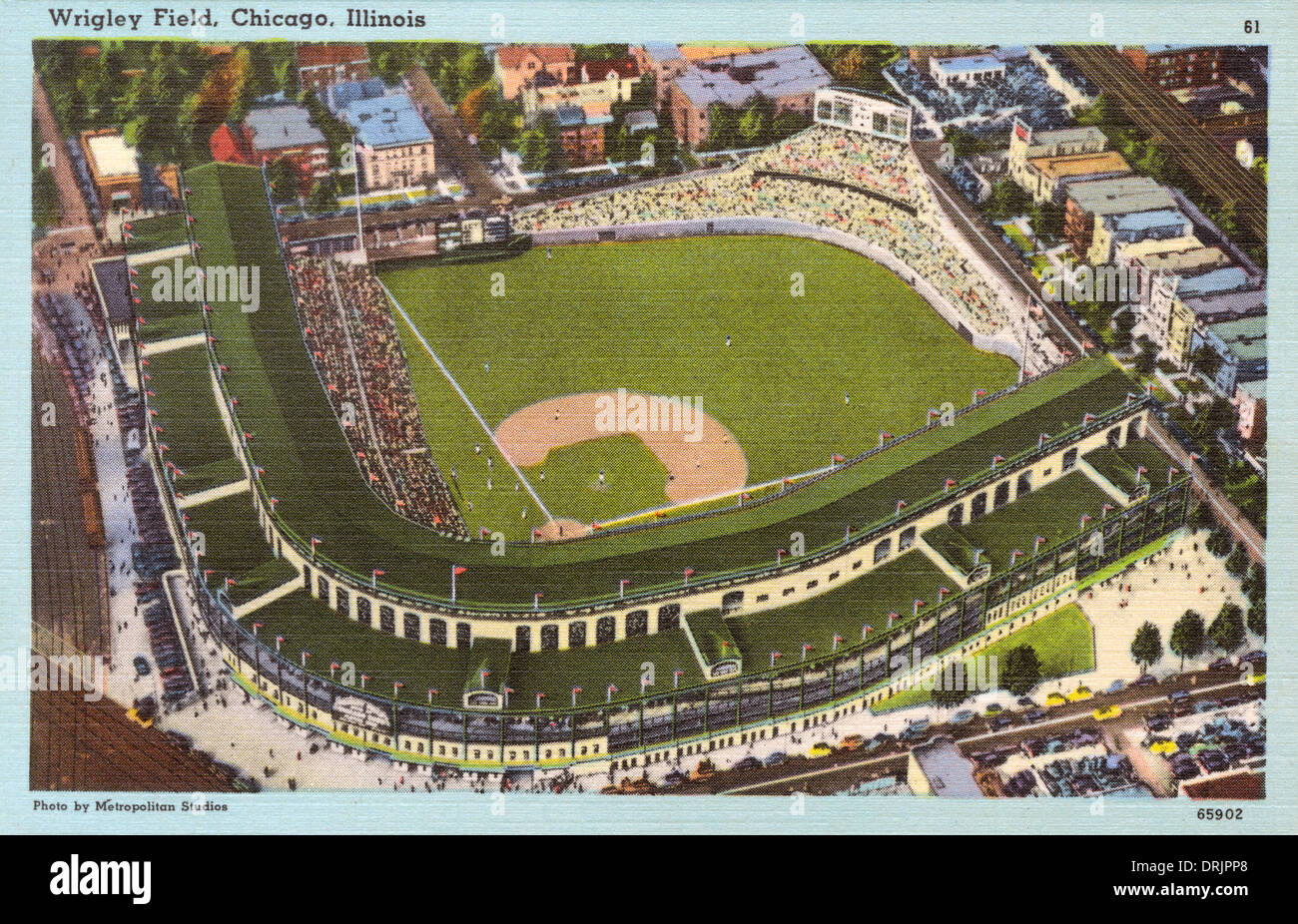 Wrigley Field, Chicago Stockfotografie - Alamy