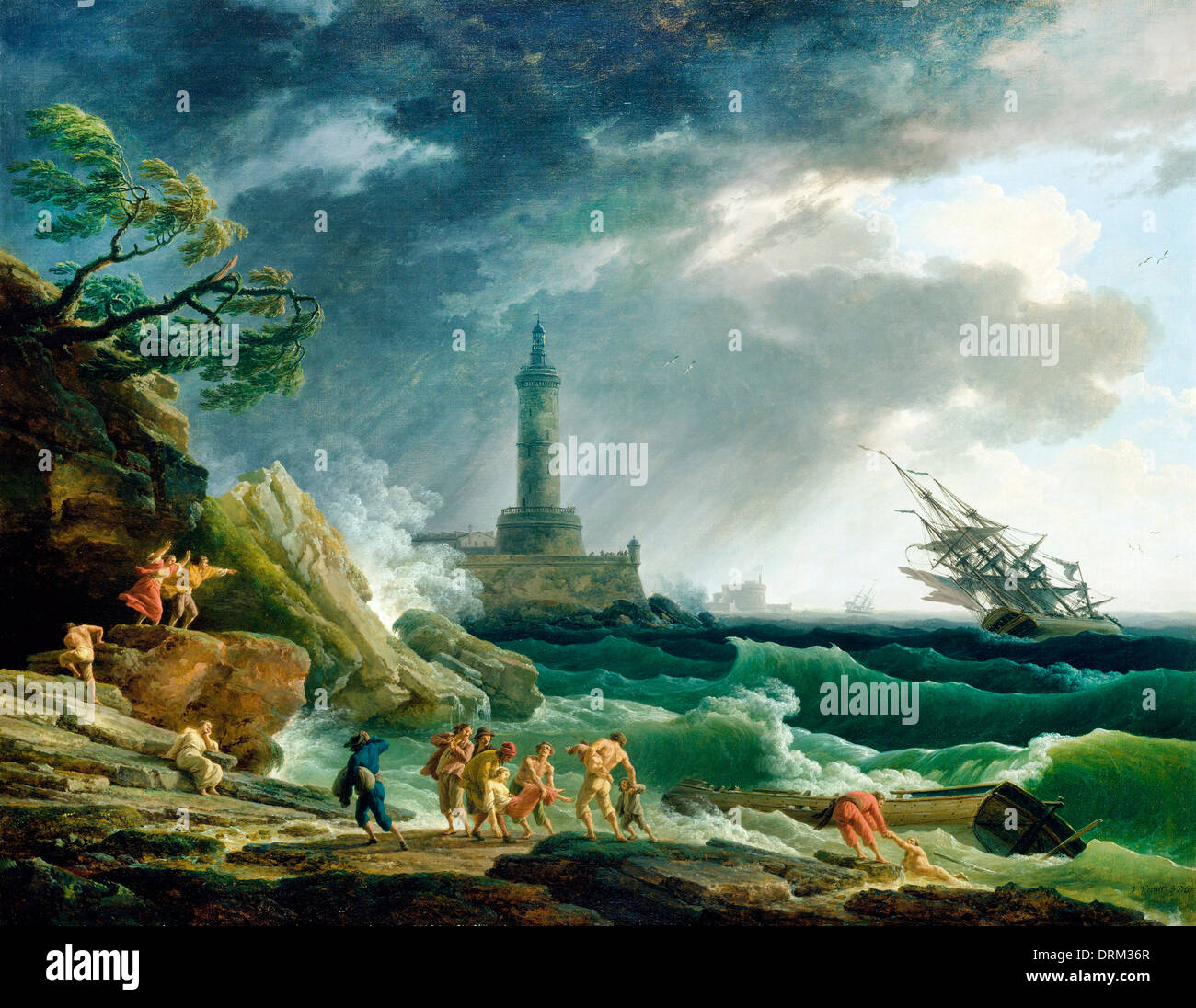 Joseph vernet der sturm -Fotos und -Bildmaterial in hoher Auflösung – Alamy