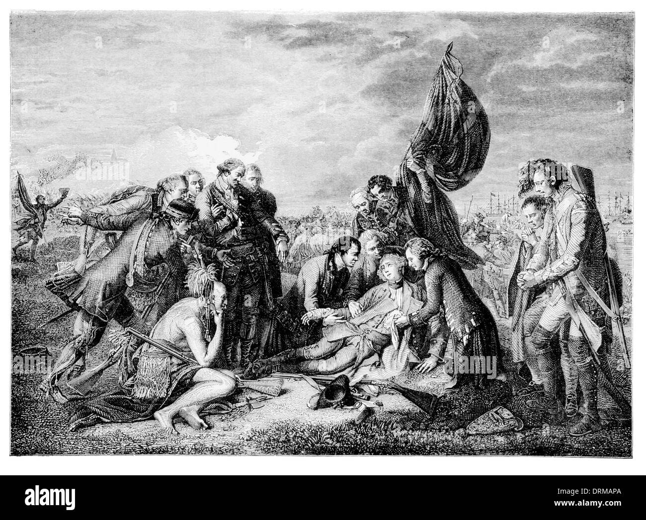 General wolfe quebec Schwarzweiß-Stockfotos und -bilder - Alamy