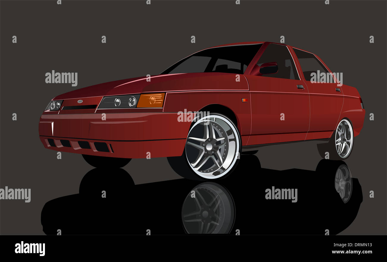 Auto rot -Fotos und -Bildmaterial in hoher Auflösung – Alamy