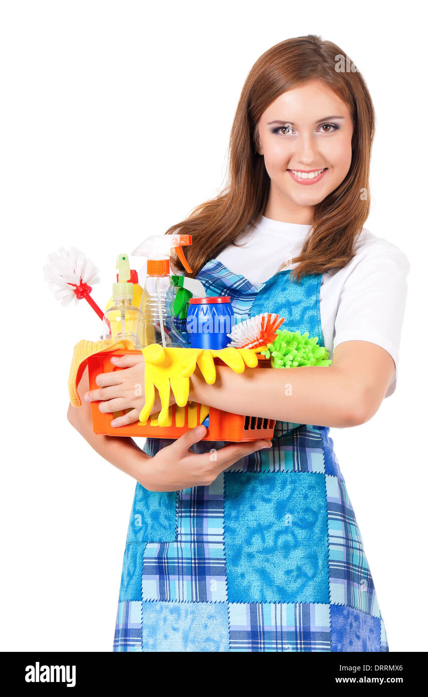 Hausfrau, kittelschürze, putzen -Fotos und -Bildmaterial in hoher ...