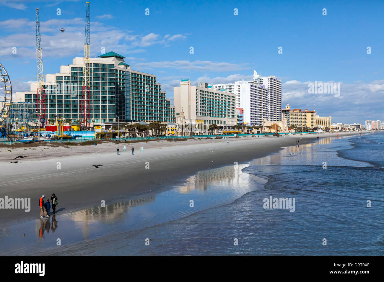 Daytona Promenade Unterhaltung Stockfotos und -bilder Kaufen - Alamy