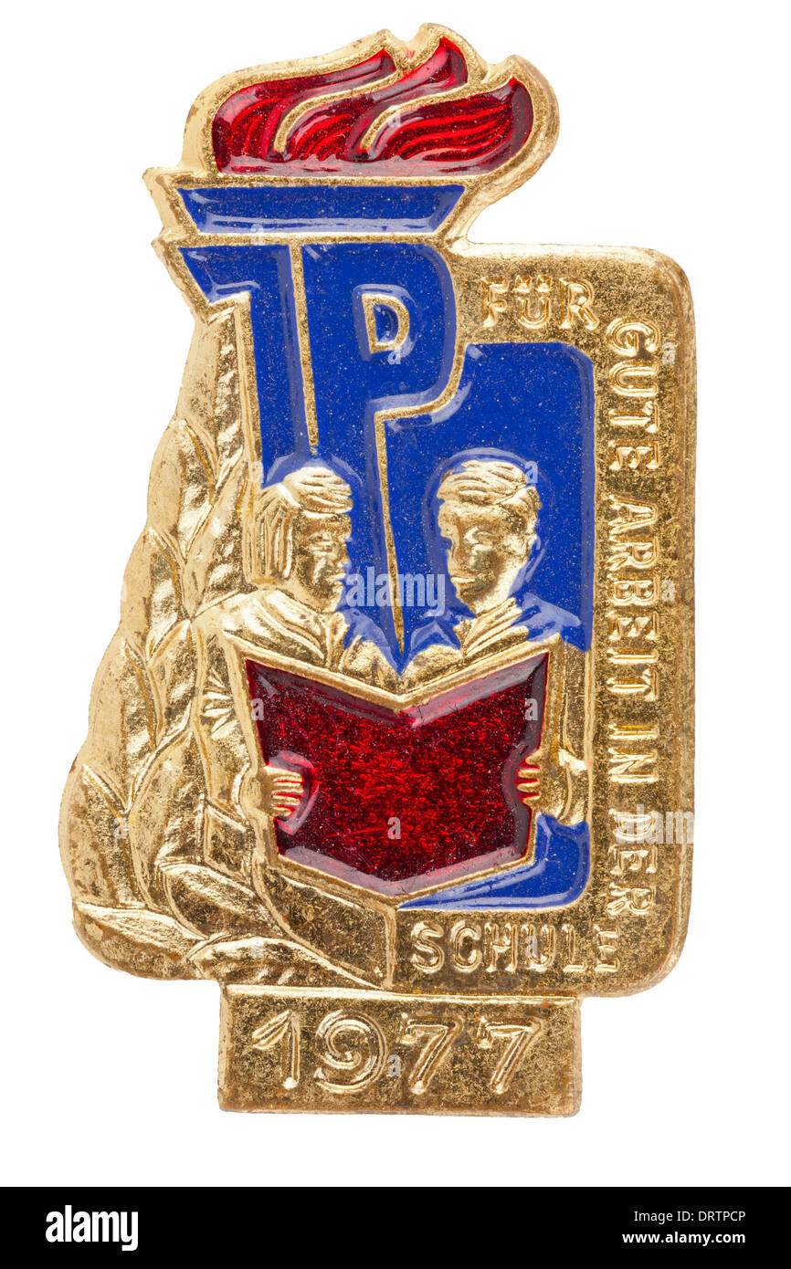 DDR (DDR) Jugendgruppe (Junge Pioniere) Abzeichen, DDR (DDR) Jugendgruppe (Junge Pioniere) Abzeichen,