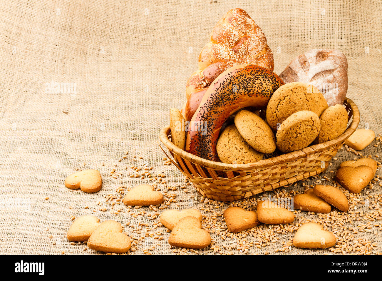 Bakery background -Fotos und -Bildmaterial in hoher Auflösung – Alamy