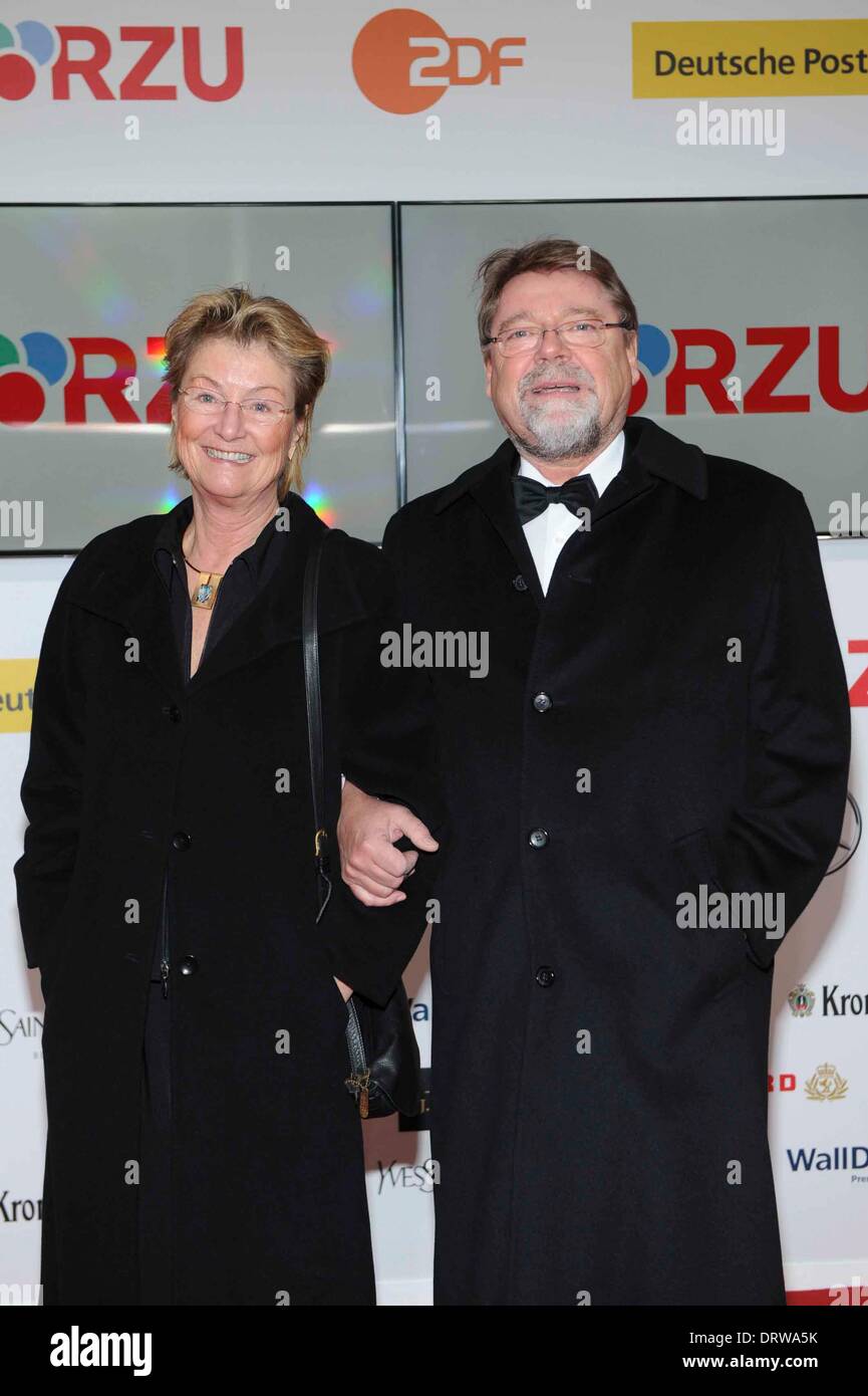 Juergen von der Lippe und Frau Anne Dohrenkamp kommt bei 49Die Goldene ...
