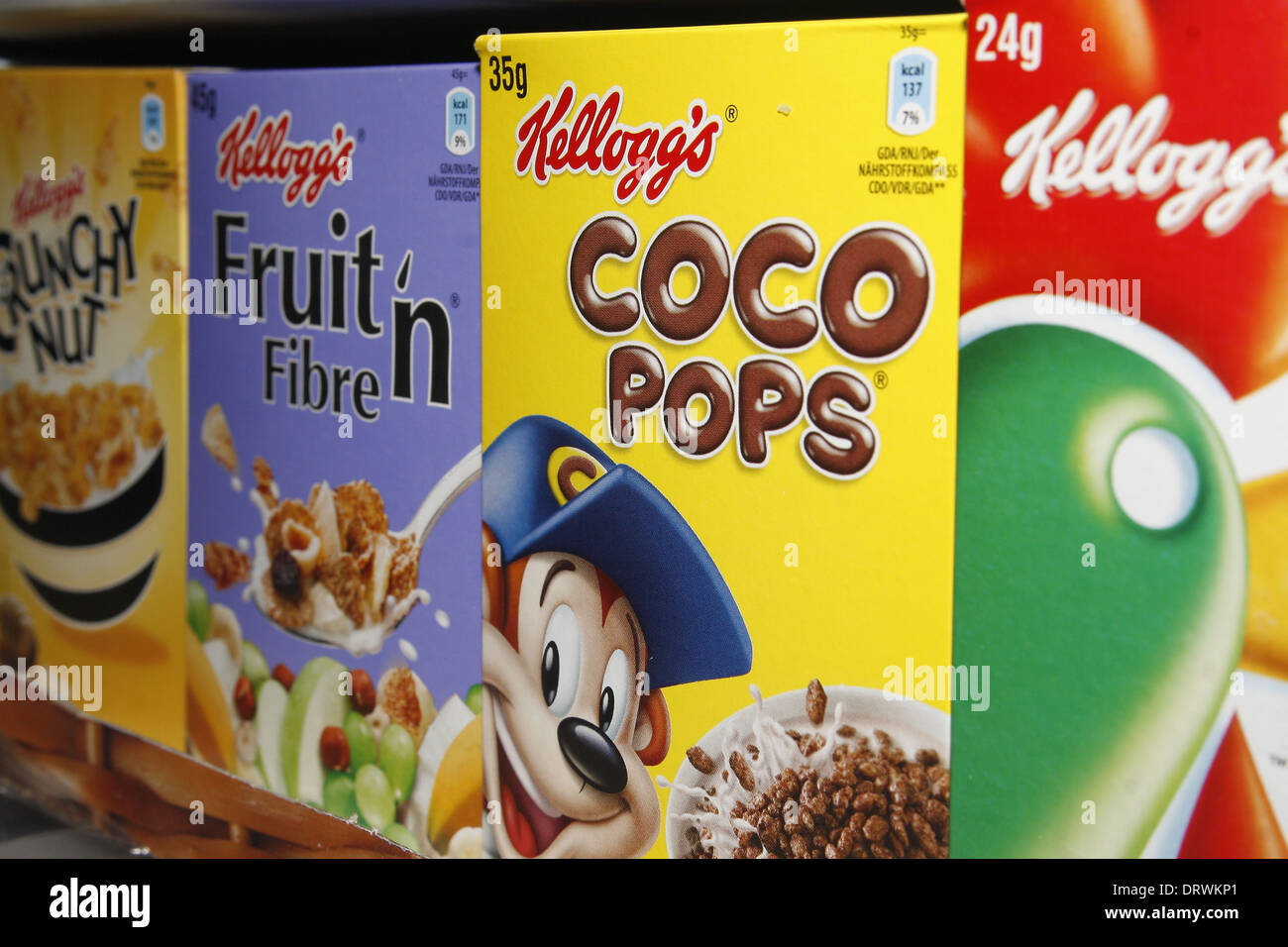 Kelloggs cereals -Fotos und -Bildmaterial in hoher Auflösung – Alamy
