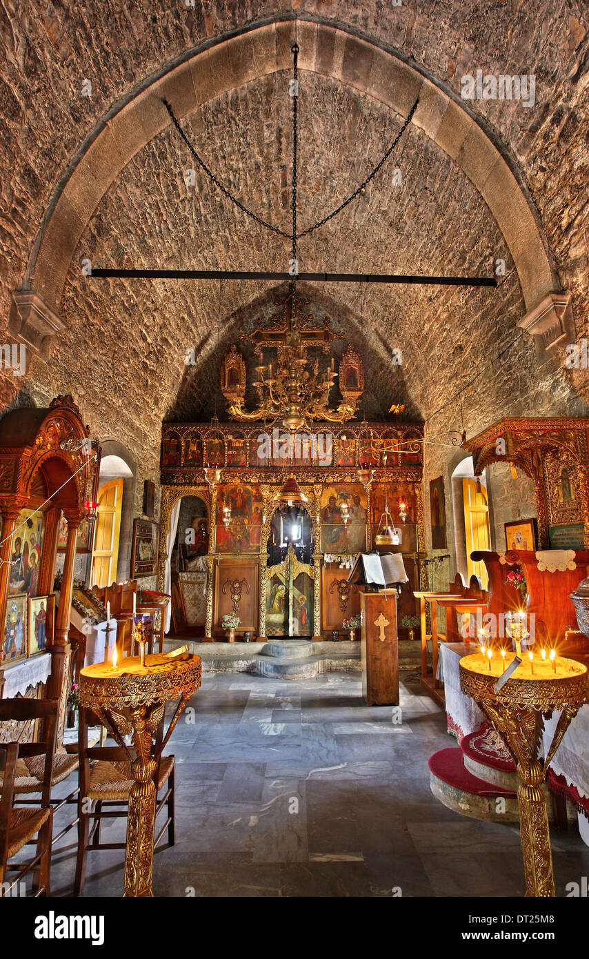 Areti Kloster in der Nähe von Karidi Dorf, Epáno Mirabello, Agios ...