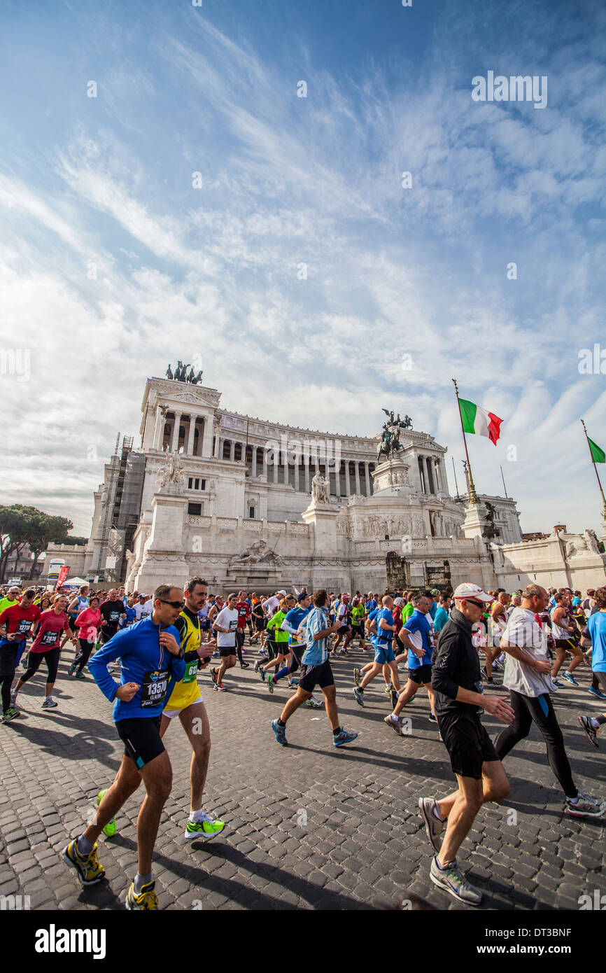 Rome marathon -Fotos und -Bildmaterial in hoher Auflösung – Alamy
