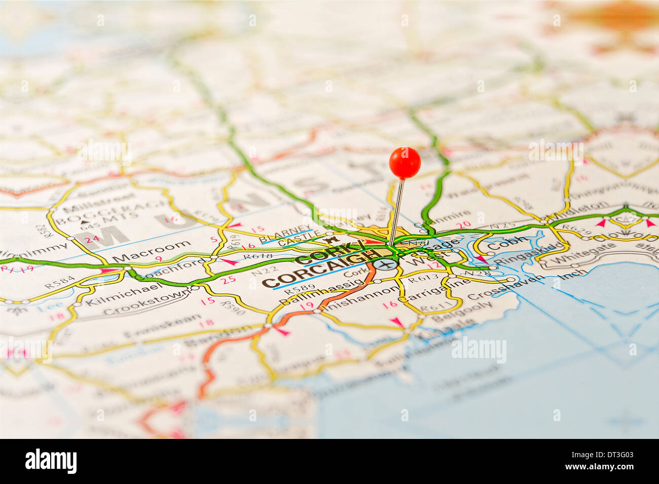 Map of cork -Fotos und -Bildmaterial in hoher Auflösung – Alamy