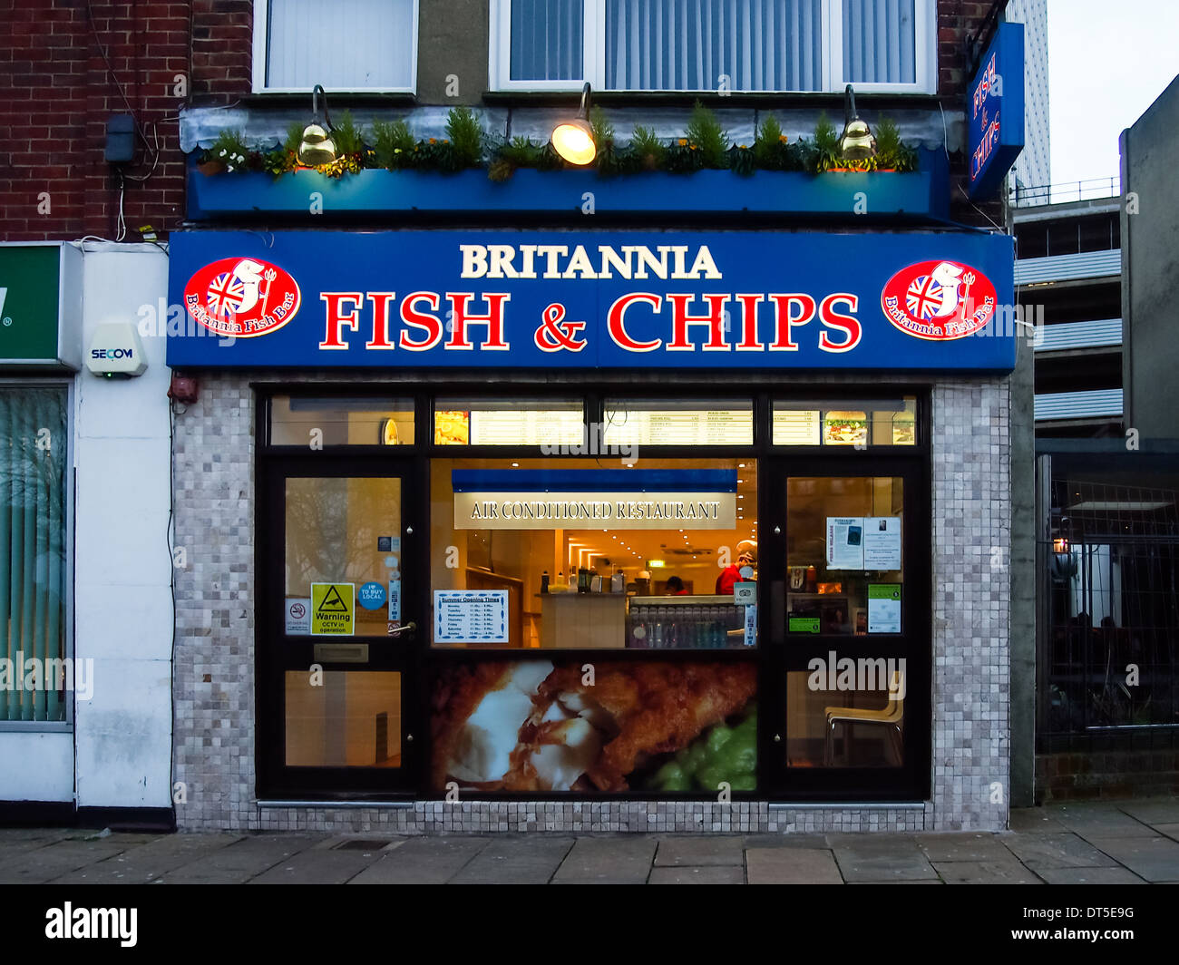 Traditioneller chippy -Fotos und -Bildmaterial in hoher Auflösung – Alamy