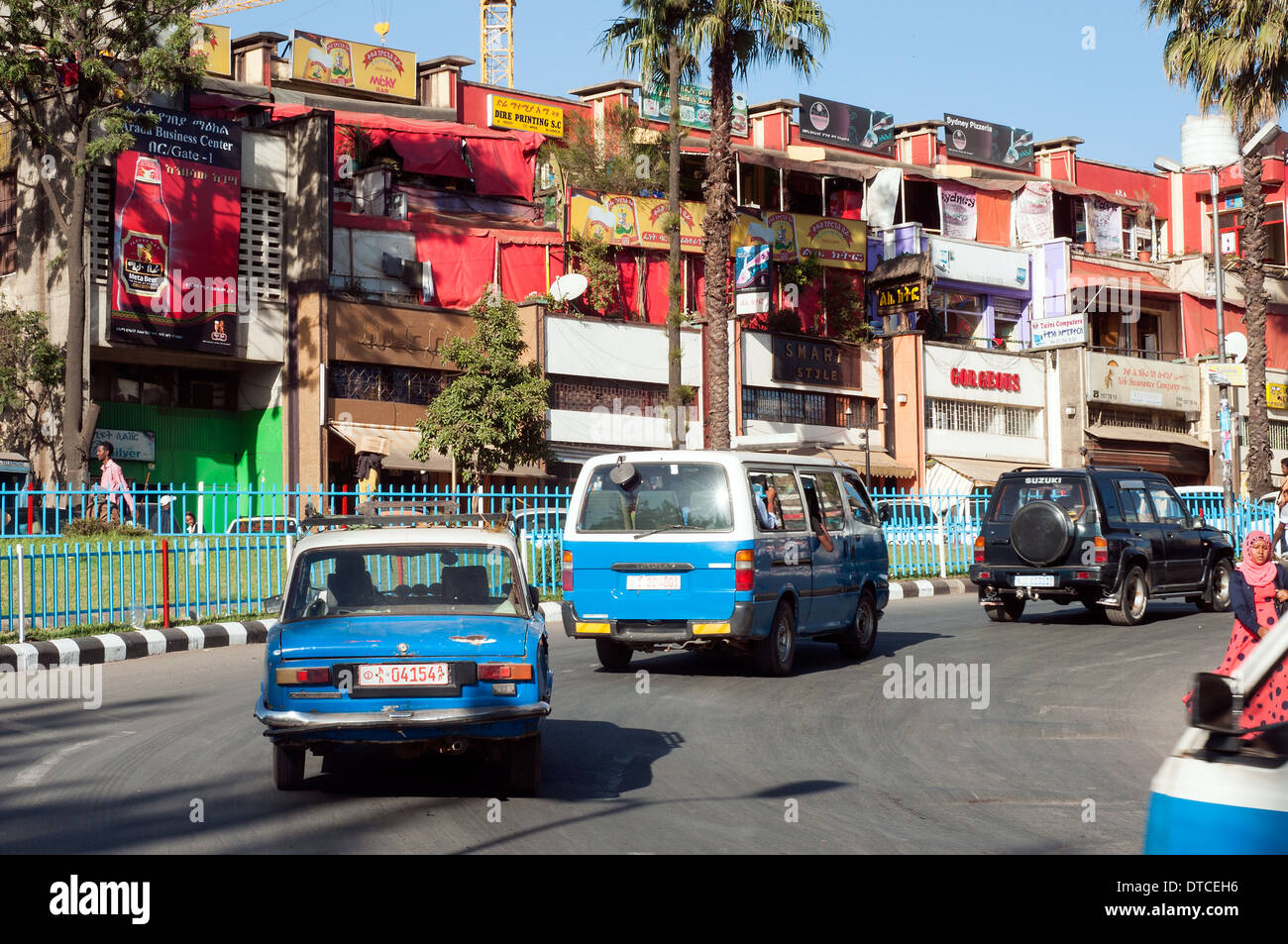 Addis Ababa Ethiopia Africa Piazza Stockfotos und -bilder Kaufen - Alamy