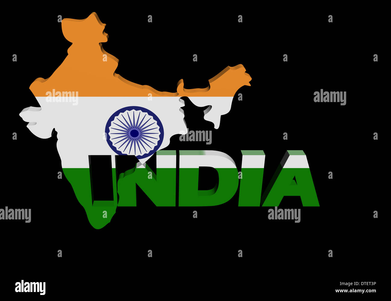 Indian map -Fotos und -Bildmaterial in hoher Auflösung – Alamy