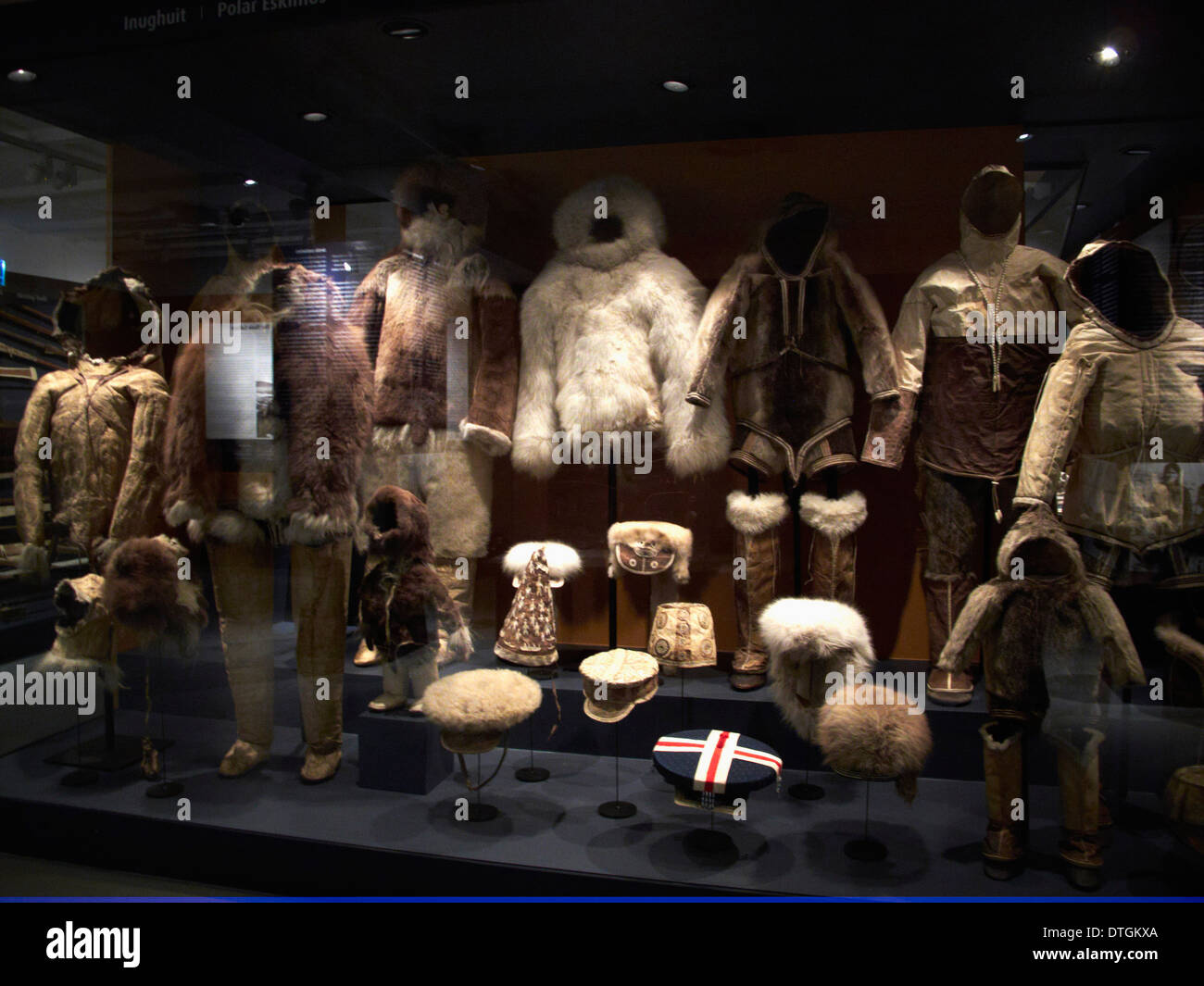 Einen Stand im Nationalmuseum in Nuuk, Grönland Stockfotografie - Alamy