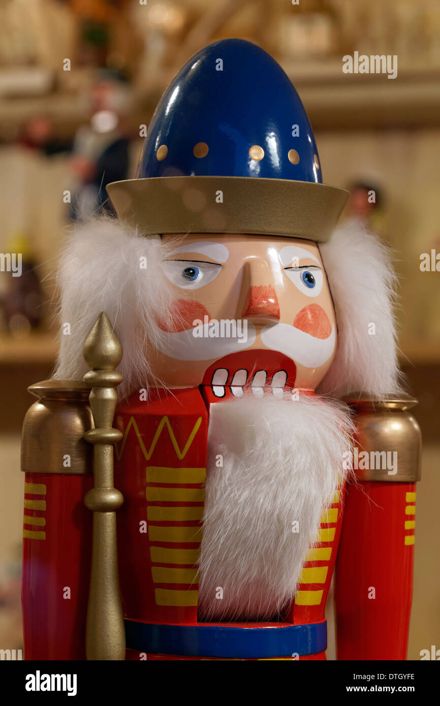 Nussknacker, Weihnachtsmarkt, Deutschland Stockfotografie - Alamy