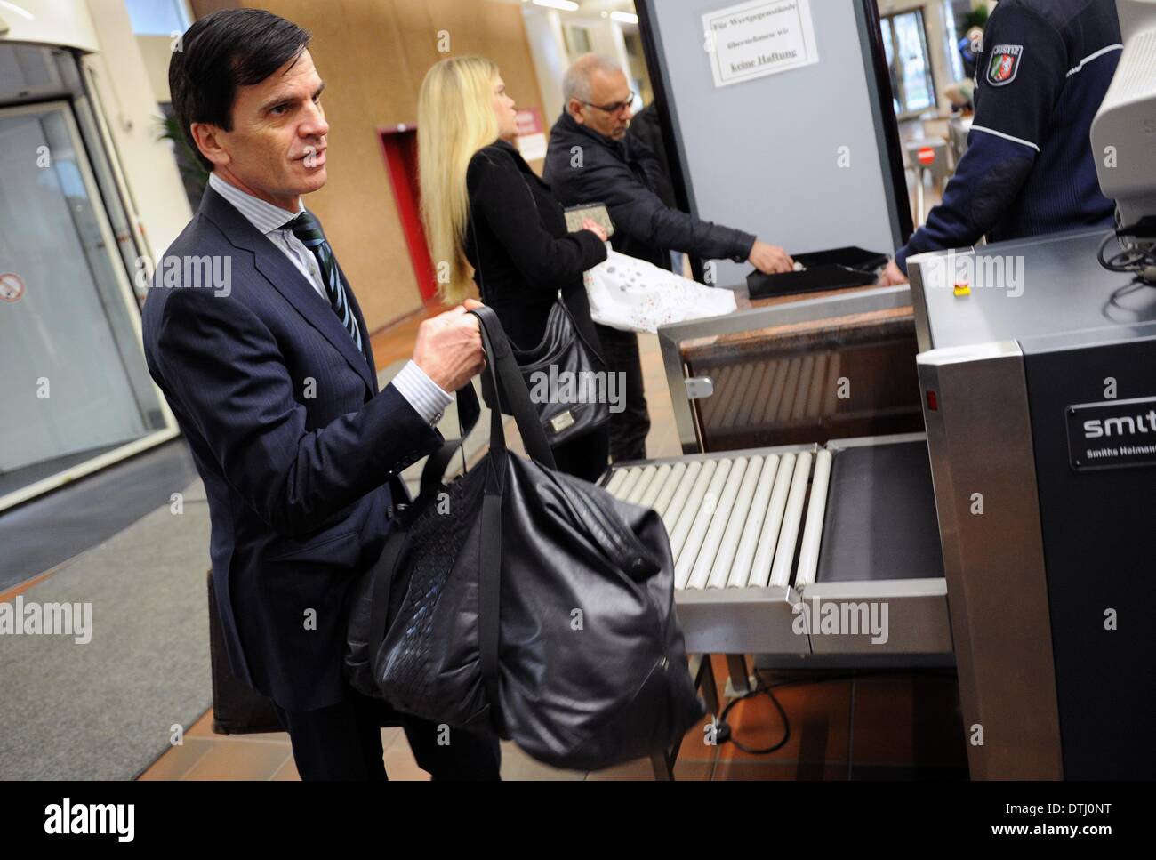 Köln, Deutschland. 19. Februar 2014. Der Leiter der Investmentbank ...