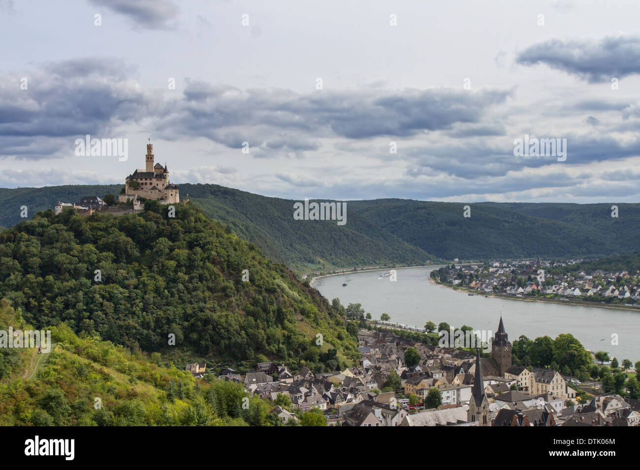 Marksburg rhine valley castle germany -Fotos und -Bildmaterial in hoher ...