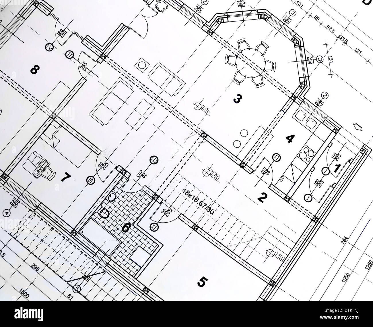 Plan view scheme -Fotos und -Bildmaterial in hoher Auflösung – Alamy